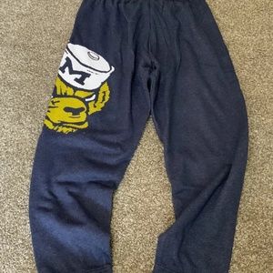 Nike | Pants | Nwt Mens Xl Nike Michigan Wolverines Vault Logo Fleece ...